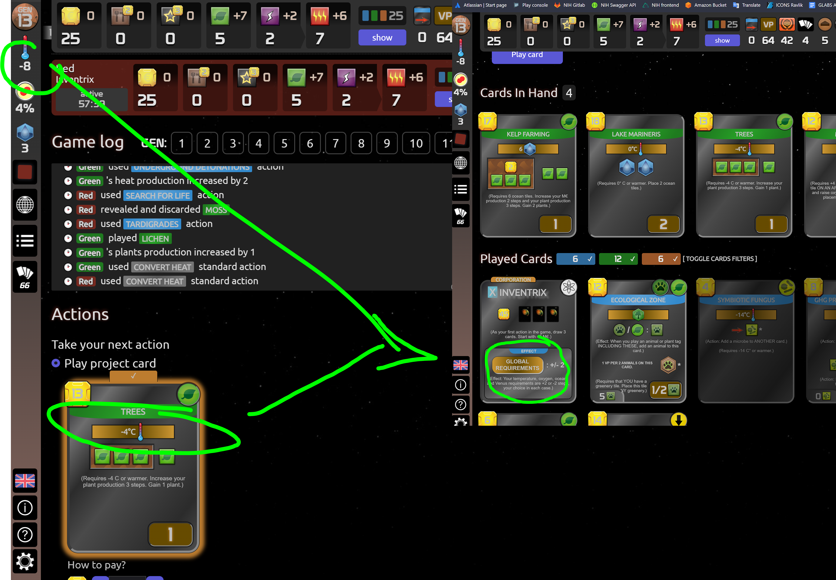 Inventrix Company's global requirement ability bug · Issue #5583 · terraforming-mars ...