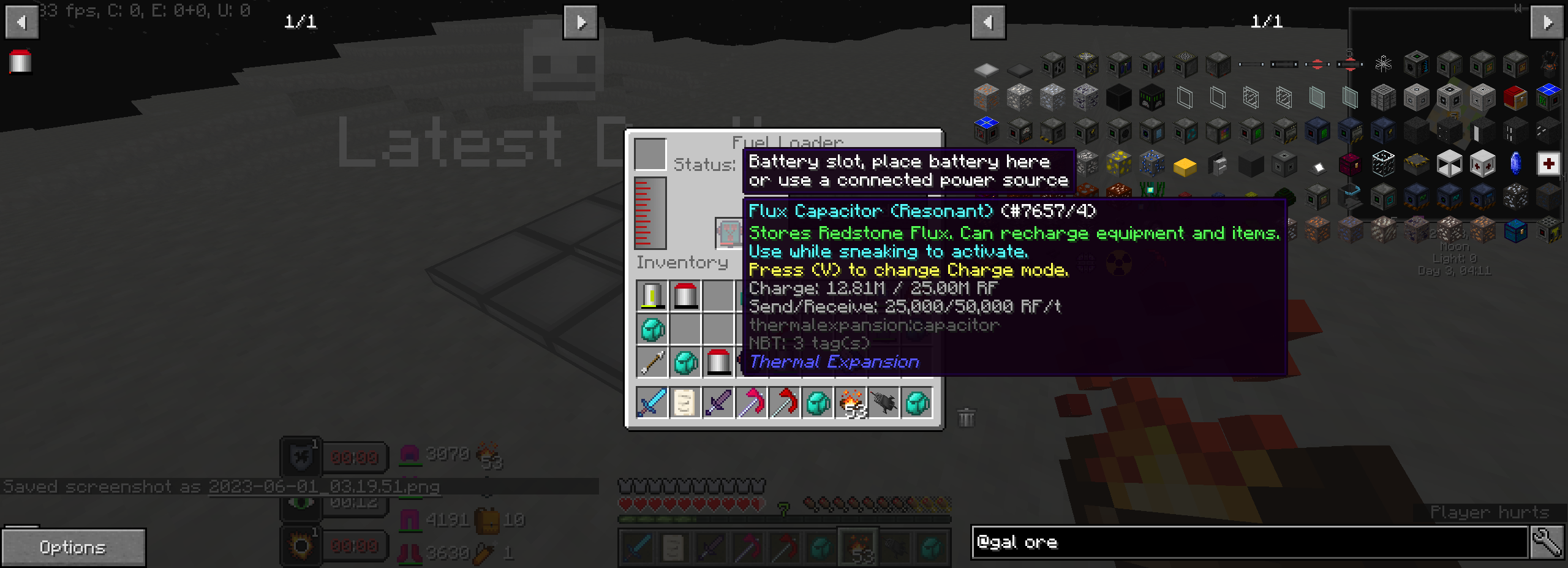 [Bug]: Flux Capacitor from Thermal Expansion is not compatible with Fuel Loader · Issue #135 ...