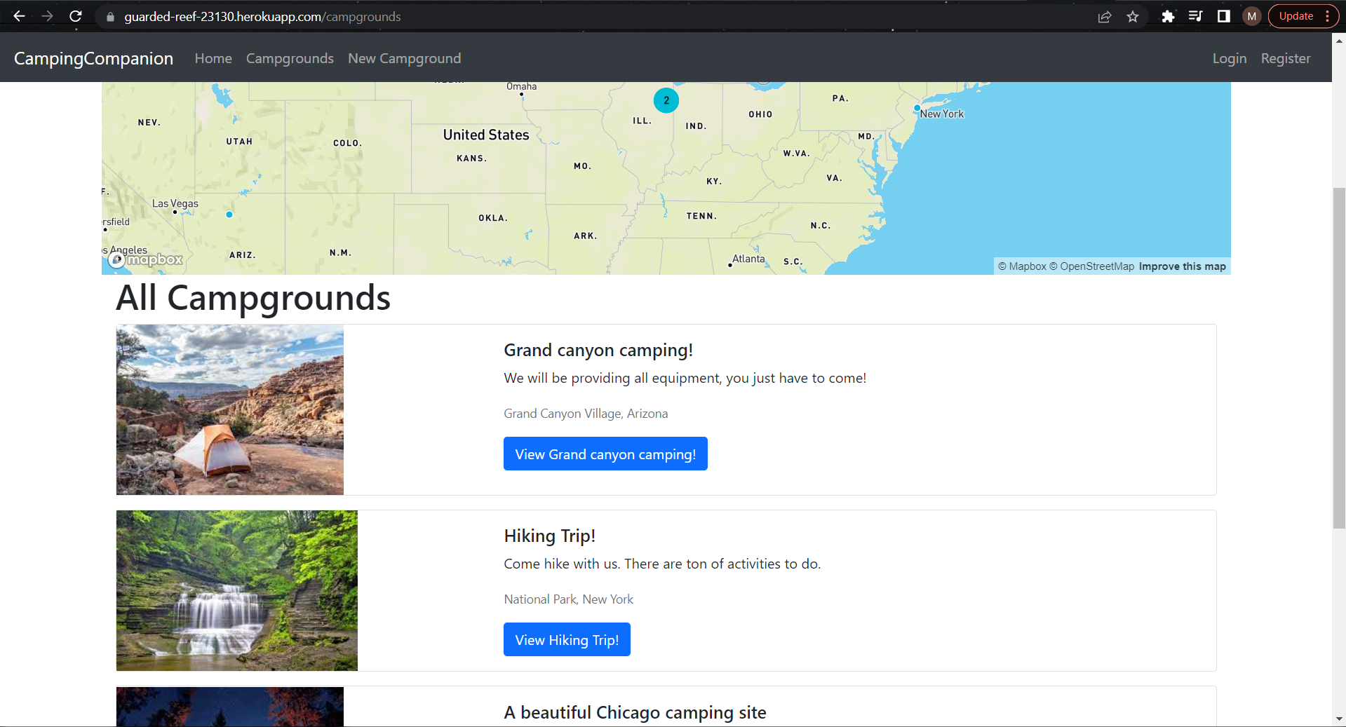 GitHub - Mohammed-Alsaad/Camping-Companion: A website to find companions for your camping trips!