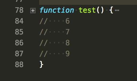 Cannot fold code block with different style comments · Issue #38489 ...