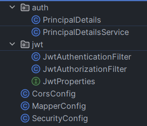 [Back] jwt와 security 관련 파일 생성 · Issue #31 · HASHTA-CapstoneDesign ...