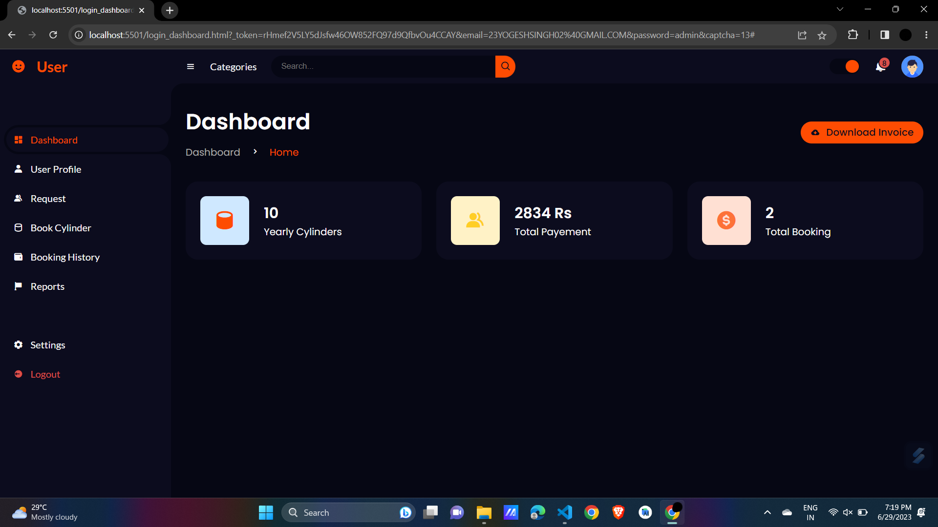 GitHub - shivanisinghsingh/Gas_Agency-System: The main aim of the project is to manage the ...