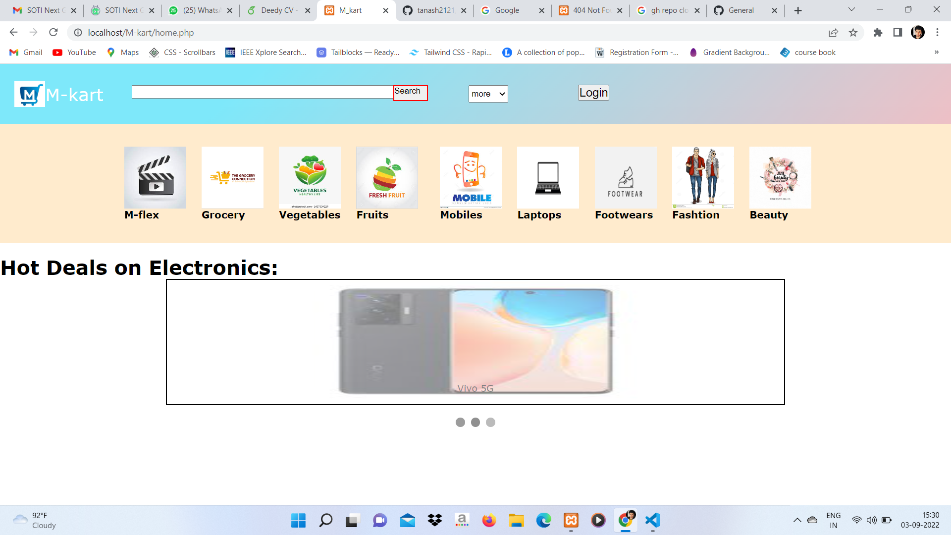GitHub - tanash2121/M-kart-e-commerce-Project: final year project code