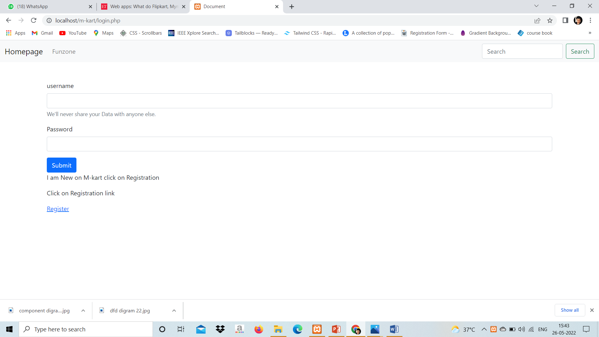 GitHub - tanash2121/M-kart-e-commerce-Project: final year project code