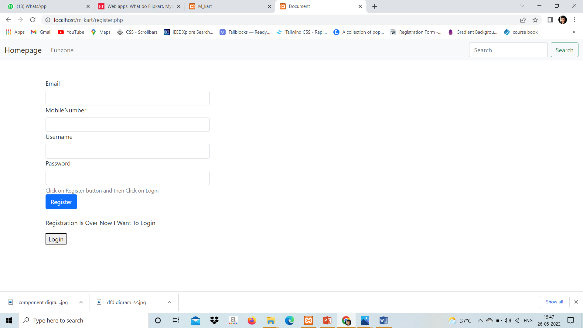 GitHub - tanash2121/M-kart-e-commerce-Project: final year project code