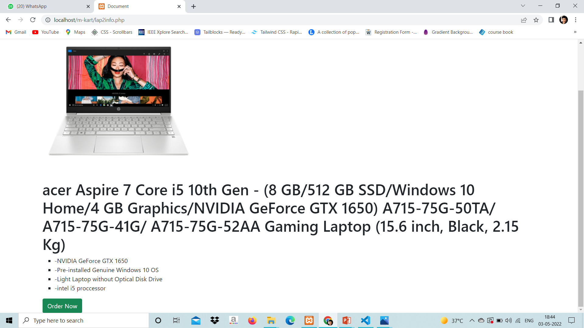 GitHub - tanash2121/M-kart-e-commerce-Project: final year project code