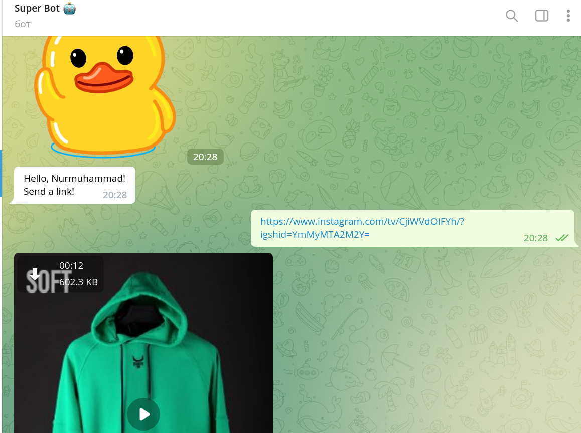 GitHub - nurmukhammaddev/Insta-Tiktok-Uploader-Bot