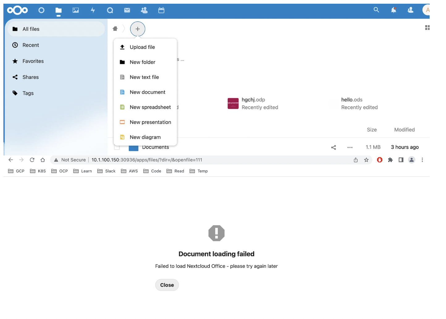 Document Loading Failed In Docker Based Deployment · Issue 2824