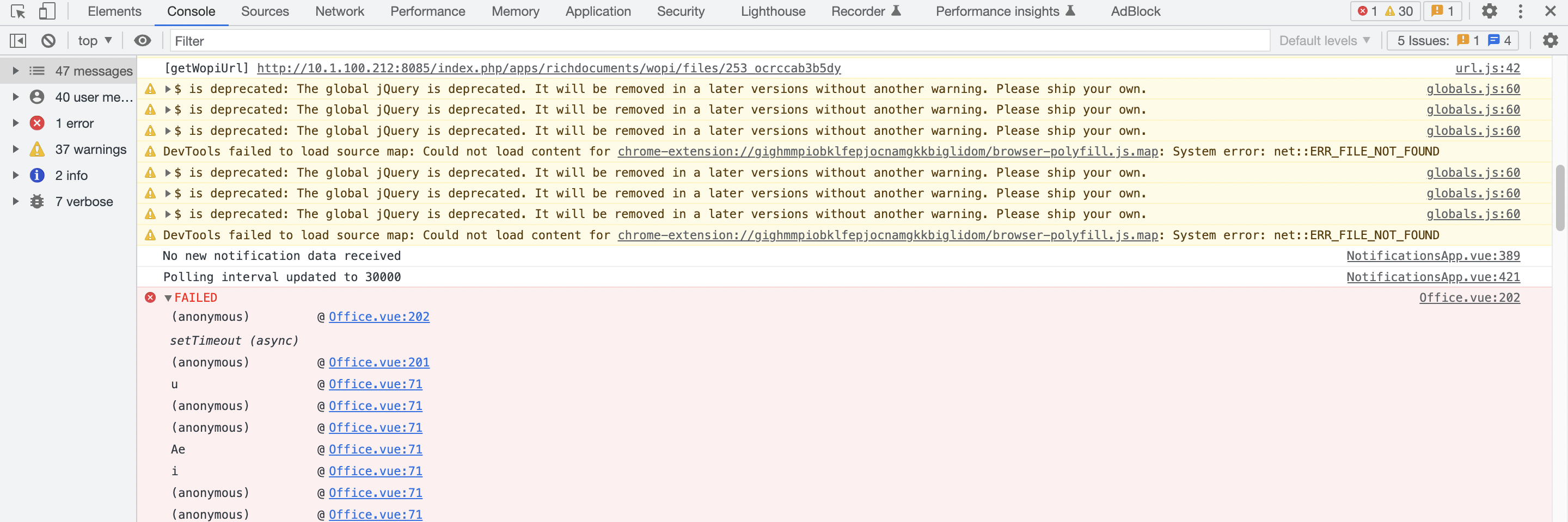 Document loading failed In Docker based deployment · Issue #2824 · nextcloud/richdocuments · GitHub