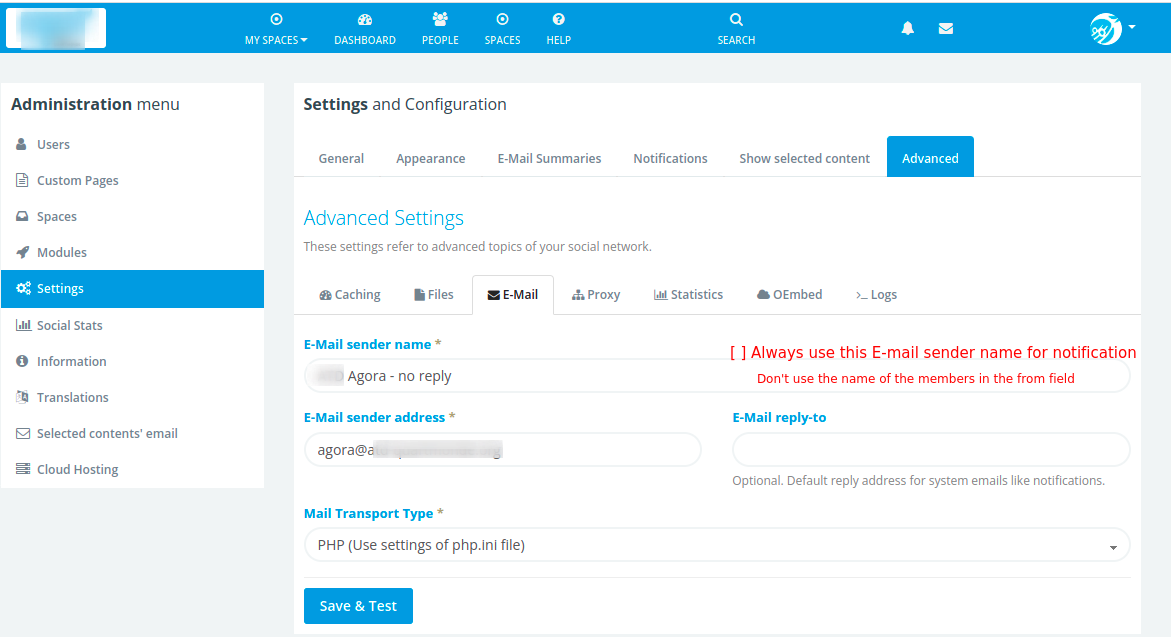 Revise email sender · Issue #6212 · humhub/humhub · GitHub