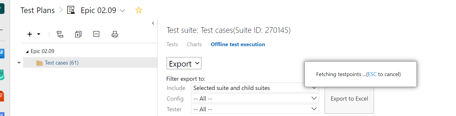 Export To Excel Is Not Working · Issue 58 · Alm Rangersoffline Test Execution Extension · Github