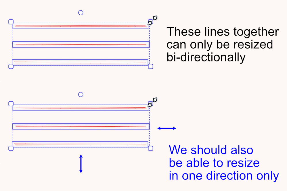 FR: Mass resize shapes/lines in a certain direction · Issue #1218 ...