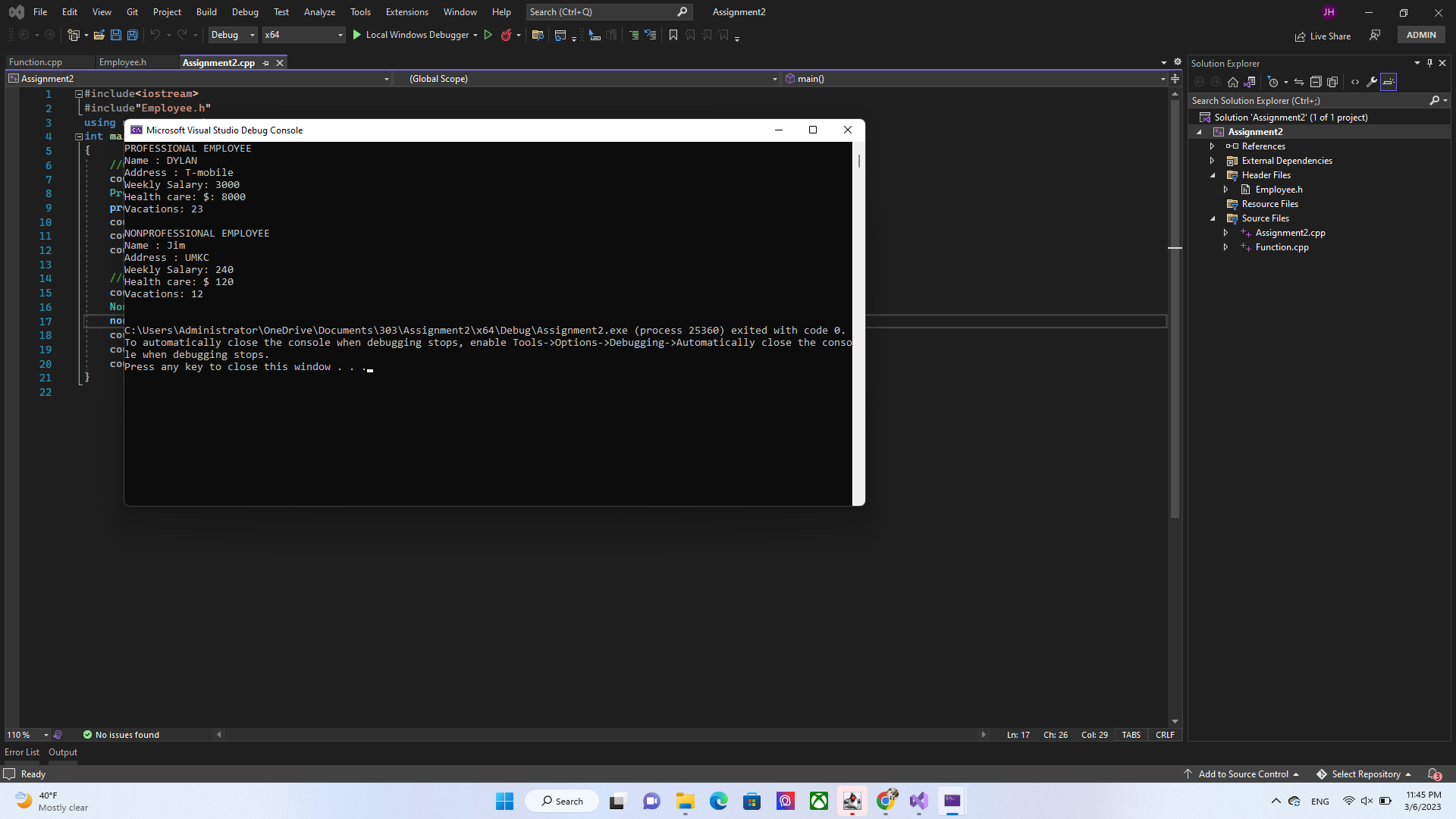 GitHub - JimHuynh25/Assignment2