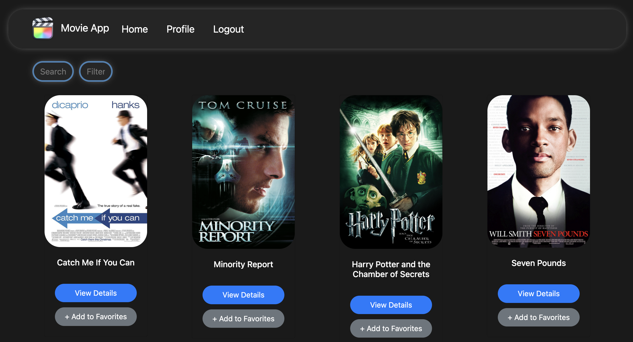GitHub - wentdavid/myFlix-client