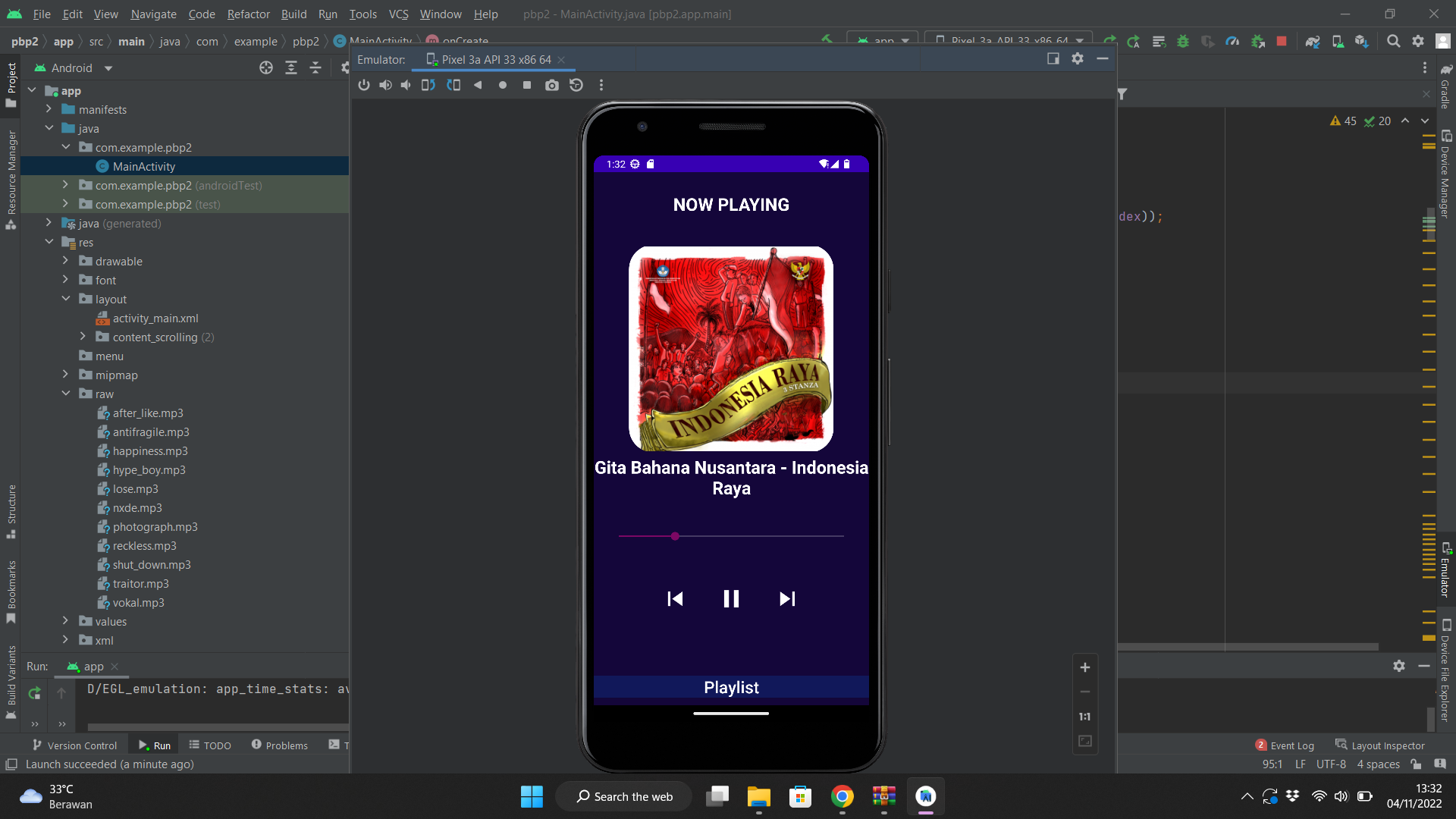 GitHub - MelaniSafwa/Music-Player-Android-Studio