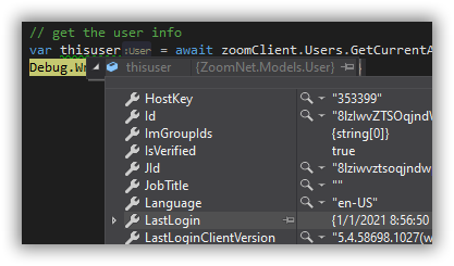 Missing RedirectUri on OAuthConnectionInfo · Issue #104 · Jericho/ZoomNet · GitHub