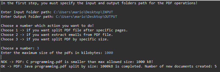 GitHub Marioszocs pdf splitter Split PDF Files By Size By Page And 