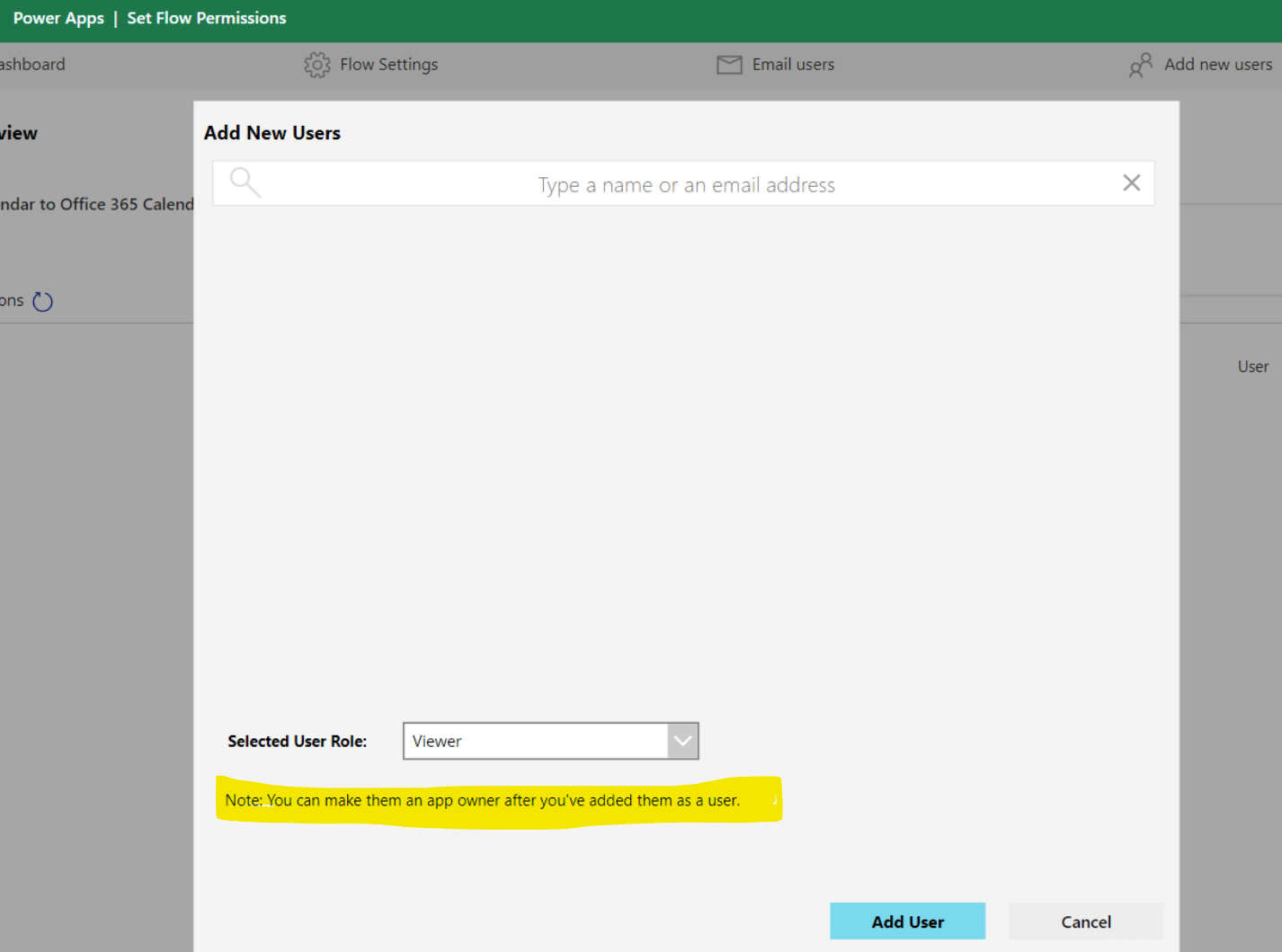 [CoE Starter Kit - BUG] - Set Flow Permission App Shows the incorrect Note when changes the Flow ...