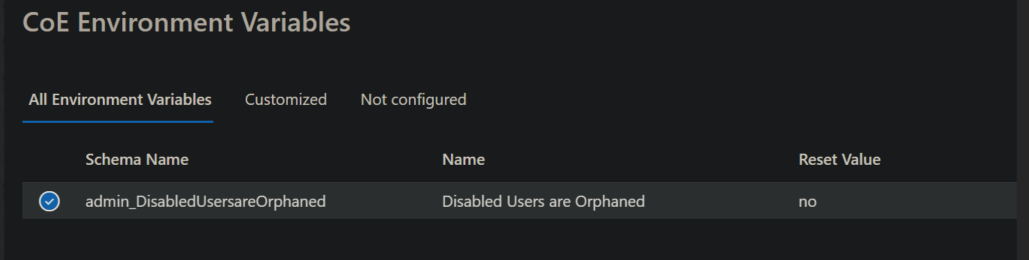 [CoE Starter Kit - QUESTION] Clarification - on what values to be used on admin ...