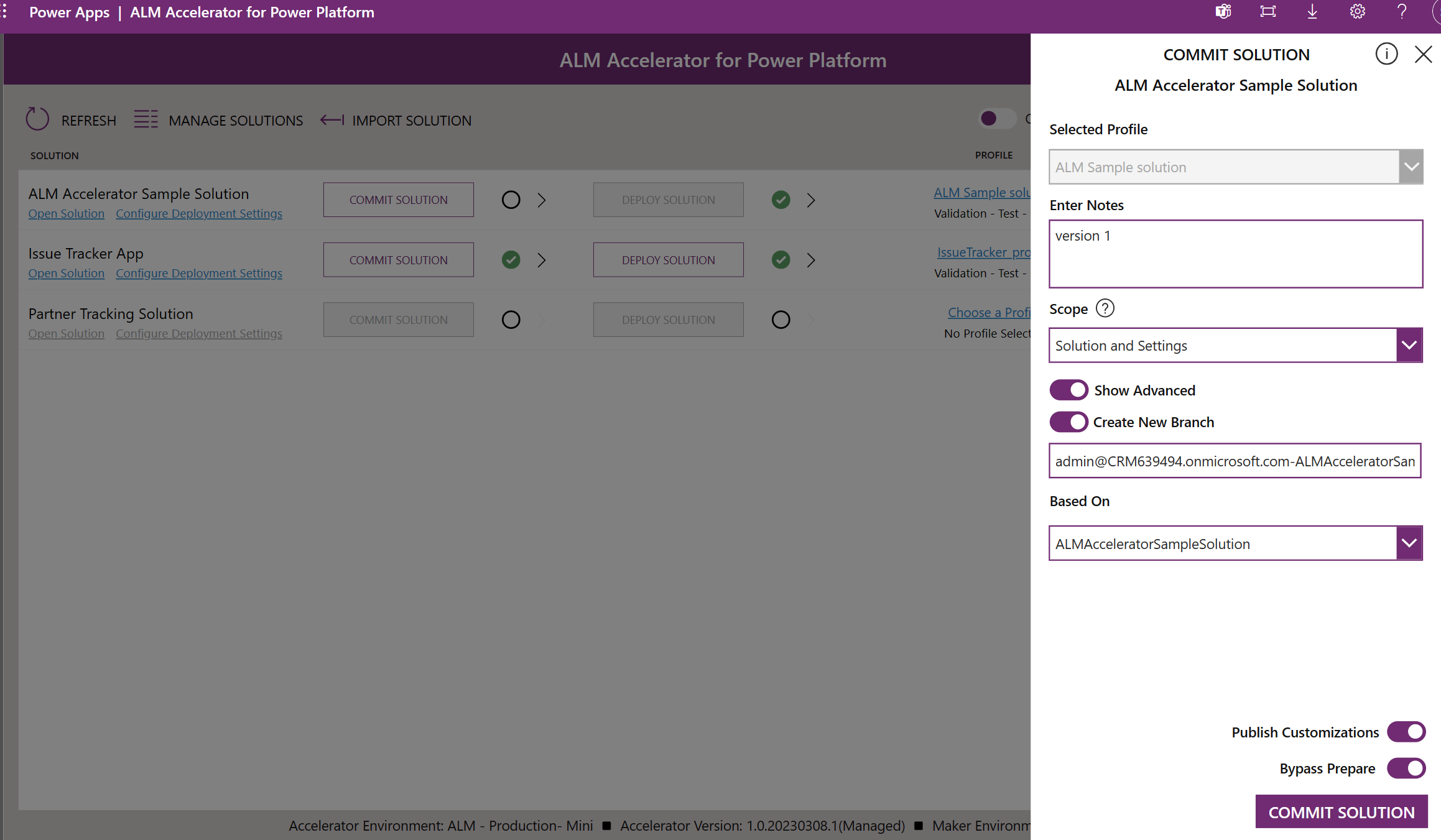 [ALM Accelerator - QUESTION] Steps to commit new changes into source control · Issue #5455 ...