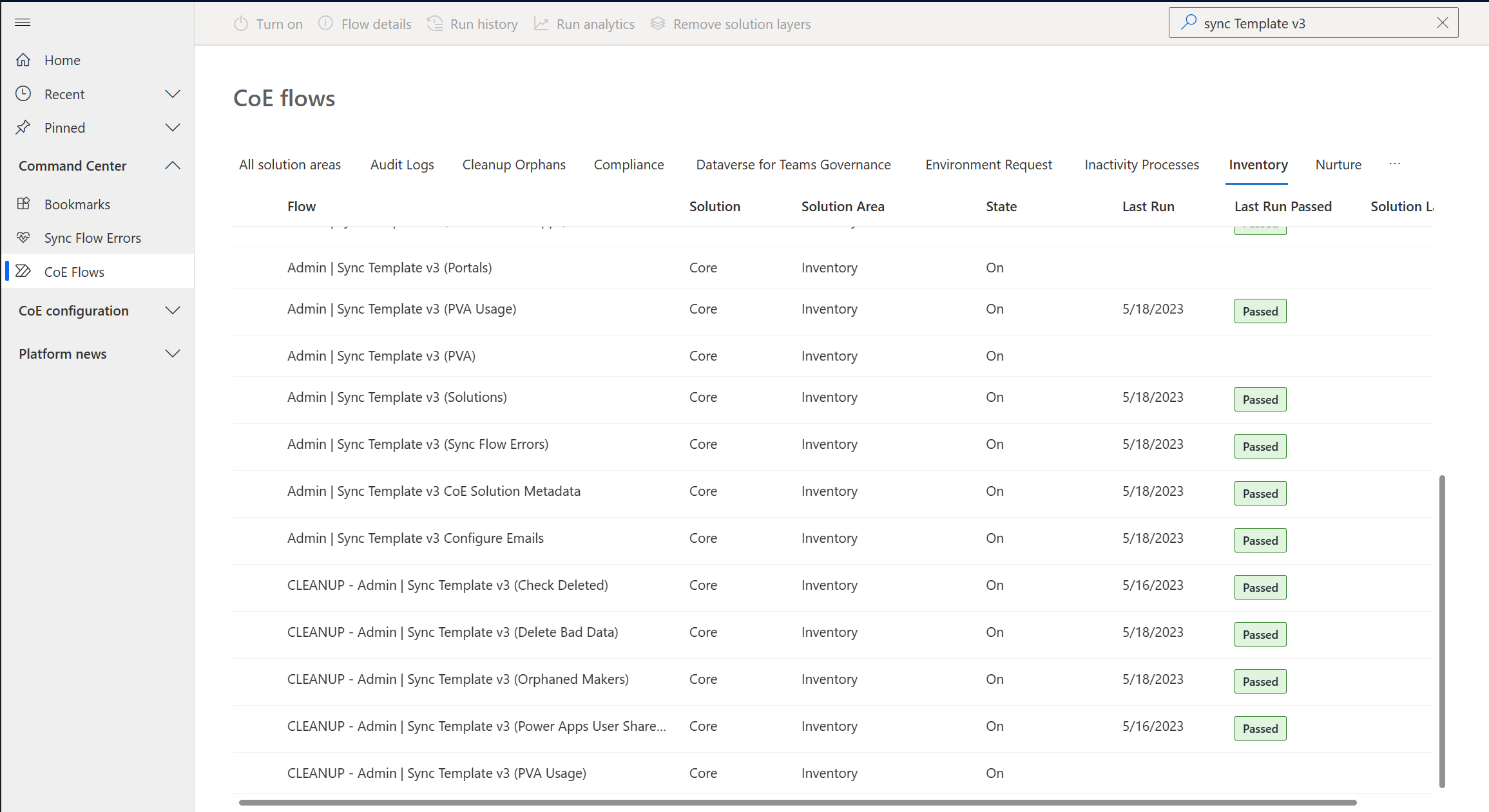 [CoE Starter Kit - BUG] Can not see Sync Template V3/4 flow · Issue #5573 · microsoft/coe ...