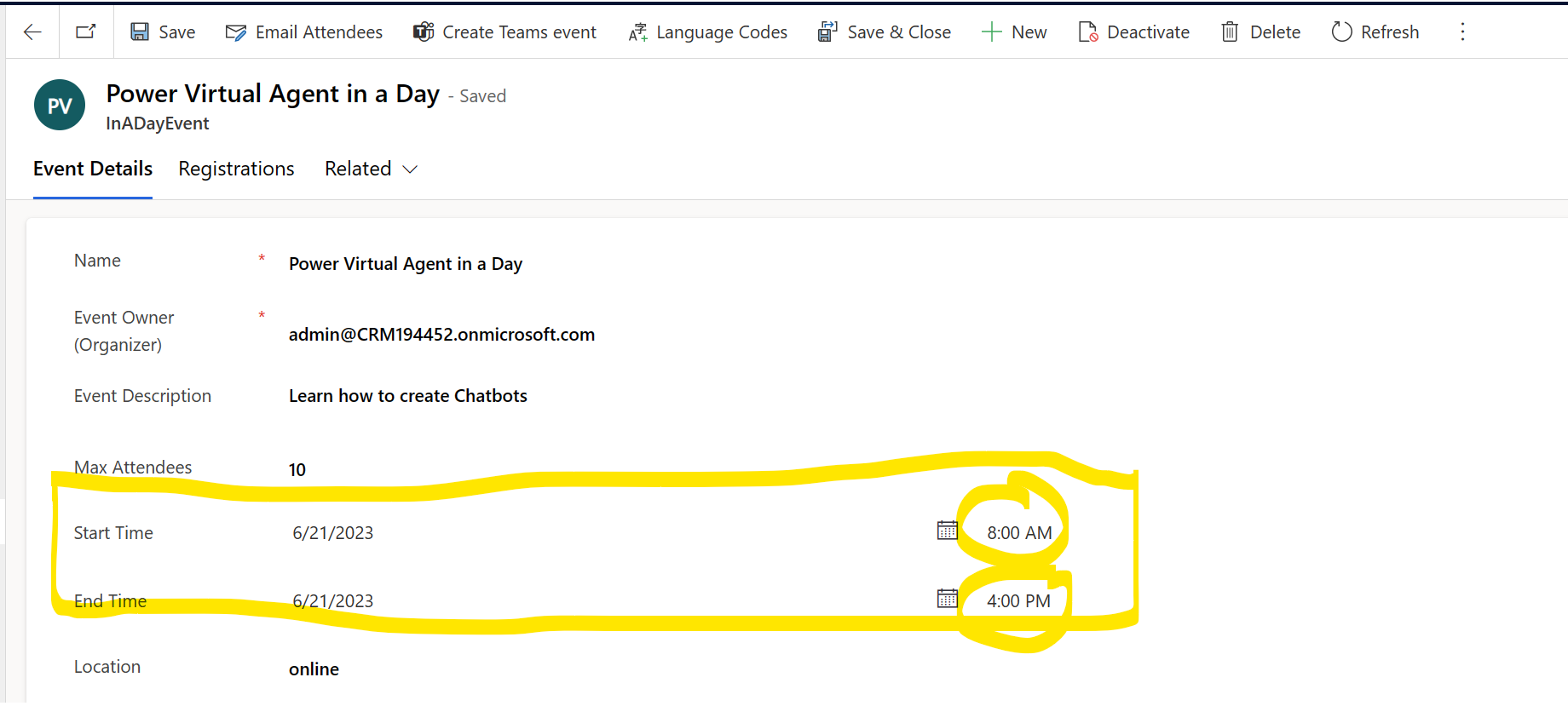 [CoE Starter Kit - QUESTION] Nurture Admin App, Create Teams not reflecting correct time · Issue ...