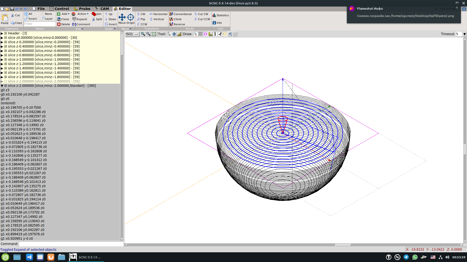 Make something on heigh 0 · Issue #1501 · vlachoudis/bCNC · GitHub