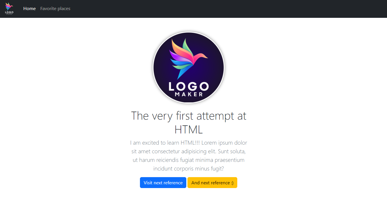 GitHub - sergeiown/HTML_CSS_first_attempts: Training layout using bootstrap