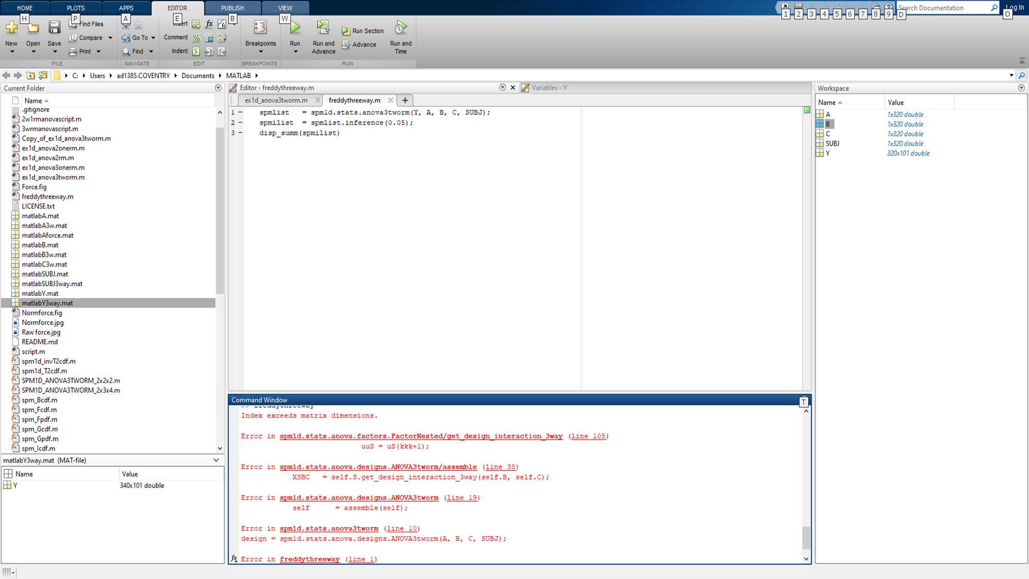Three-way ANOVA trouble · Issue #174 · 0todd0000/spm1dmatlab · GitHub