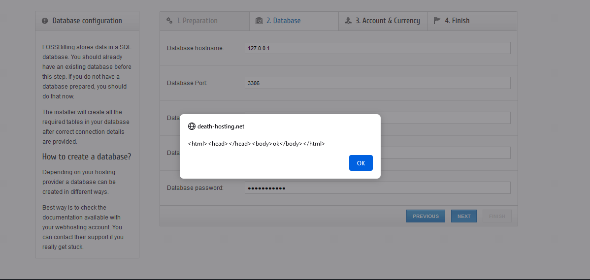 [Bug]Fossbilling Site Says ok · Issue #781 · FOSSBilling/FOSSBilling · GitHub