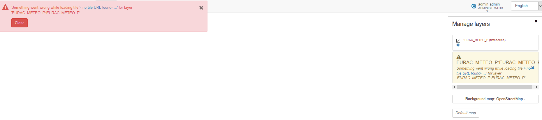 Error when adding WMS layer to GeoNetwork Map - "no tile URL found" · Issue #4064 · geonetwork ...