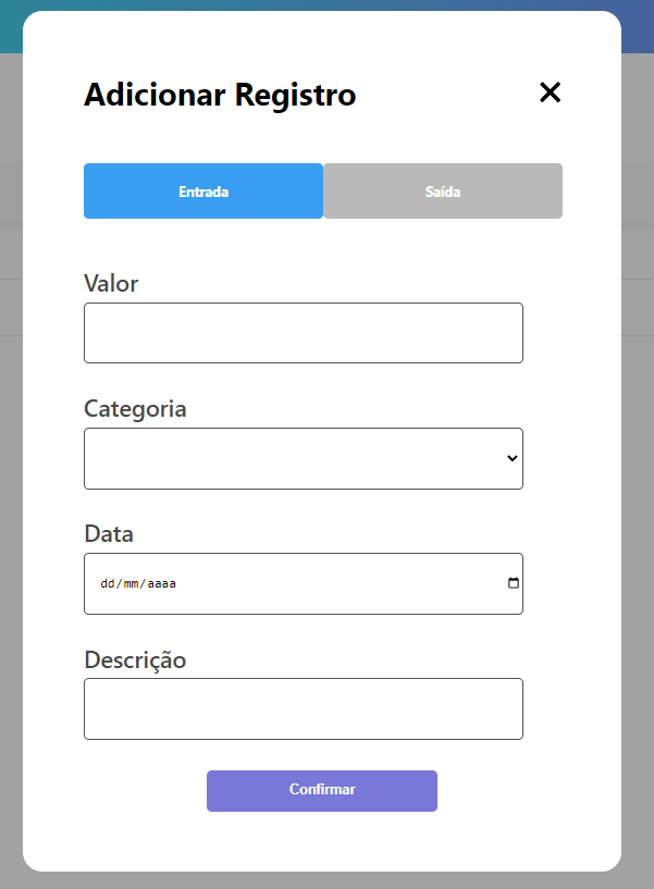 GitHub - guilhermeabraao/Dindin-Controle-de-financas