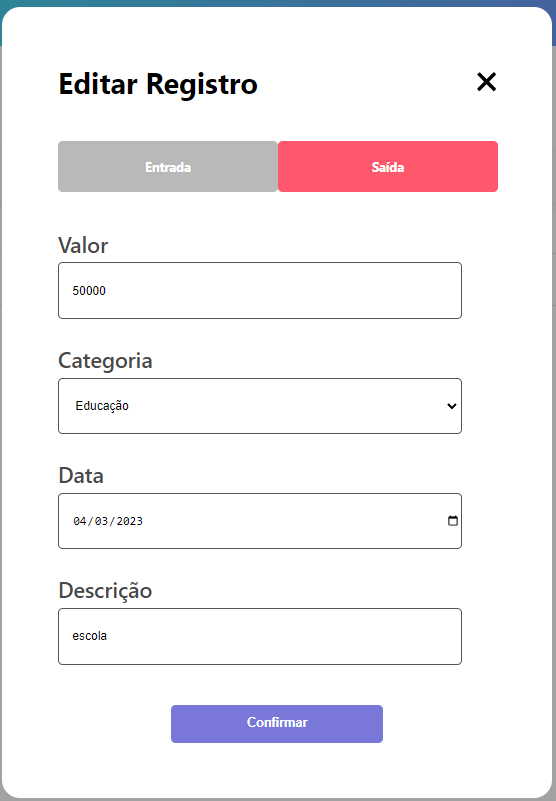 GitHub - guilhermeabraao/Dindin-Controle-de-financas