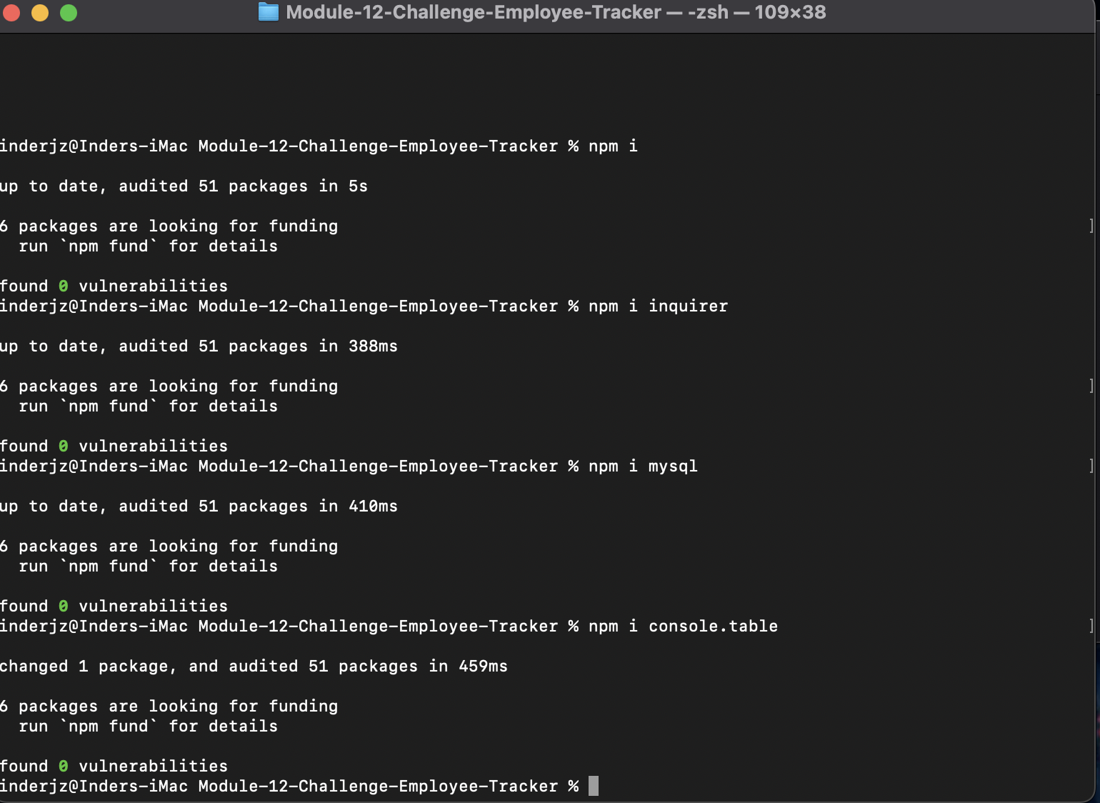 GitHub - inderjz/Module-12-Challenge-Employee-Tracker