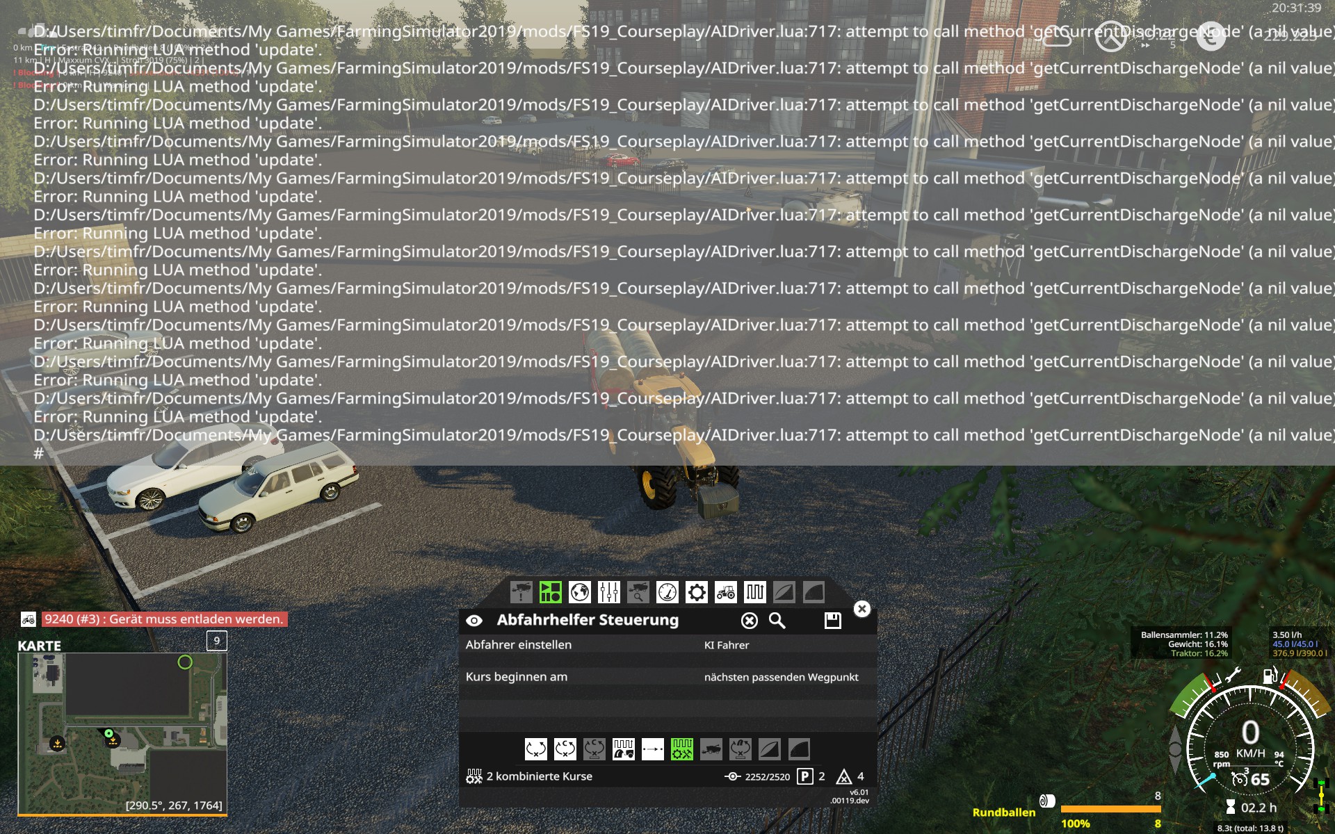 Error when approching unload trigger · Issue #3376 · Courseplay/courseplay · GitHub