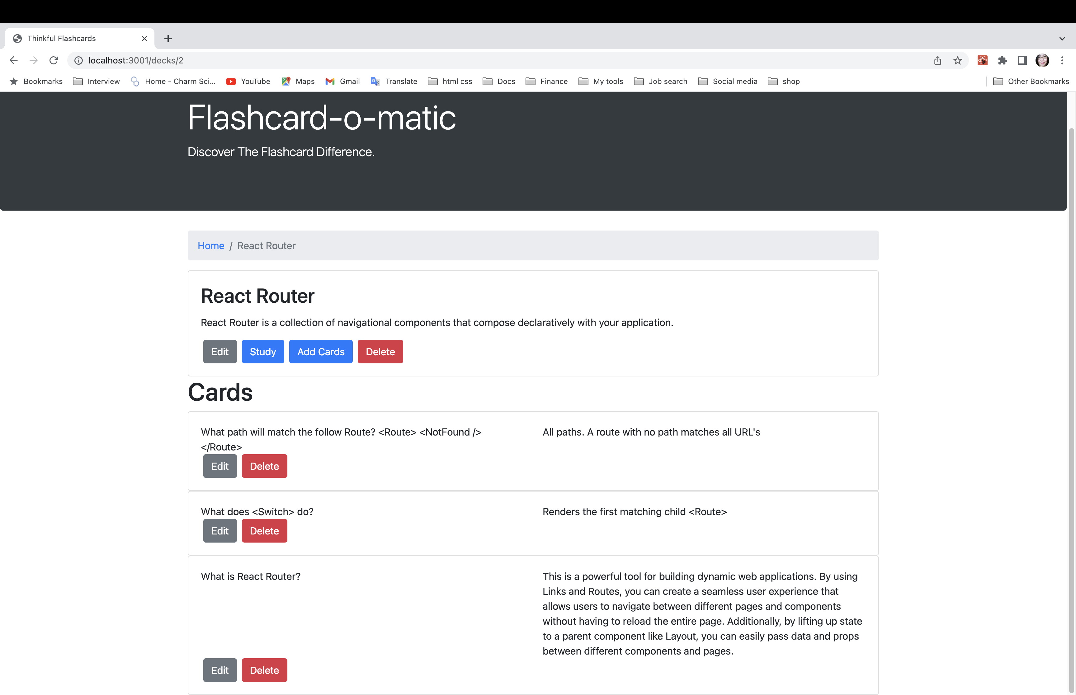 GitHub - odnodeveloper/Project_Flashcards