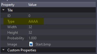TiledMap tile property "Type" doesn't get loaded · Issue #6464 · libgdx/libgdx · GitHub