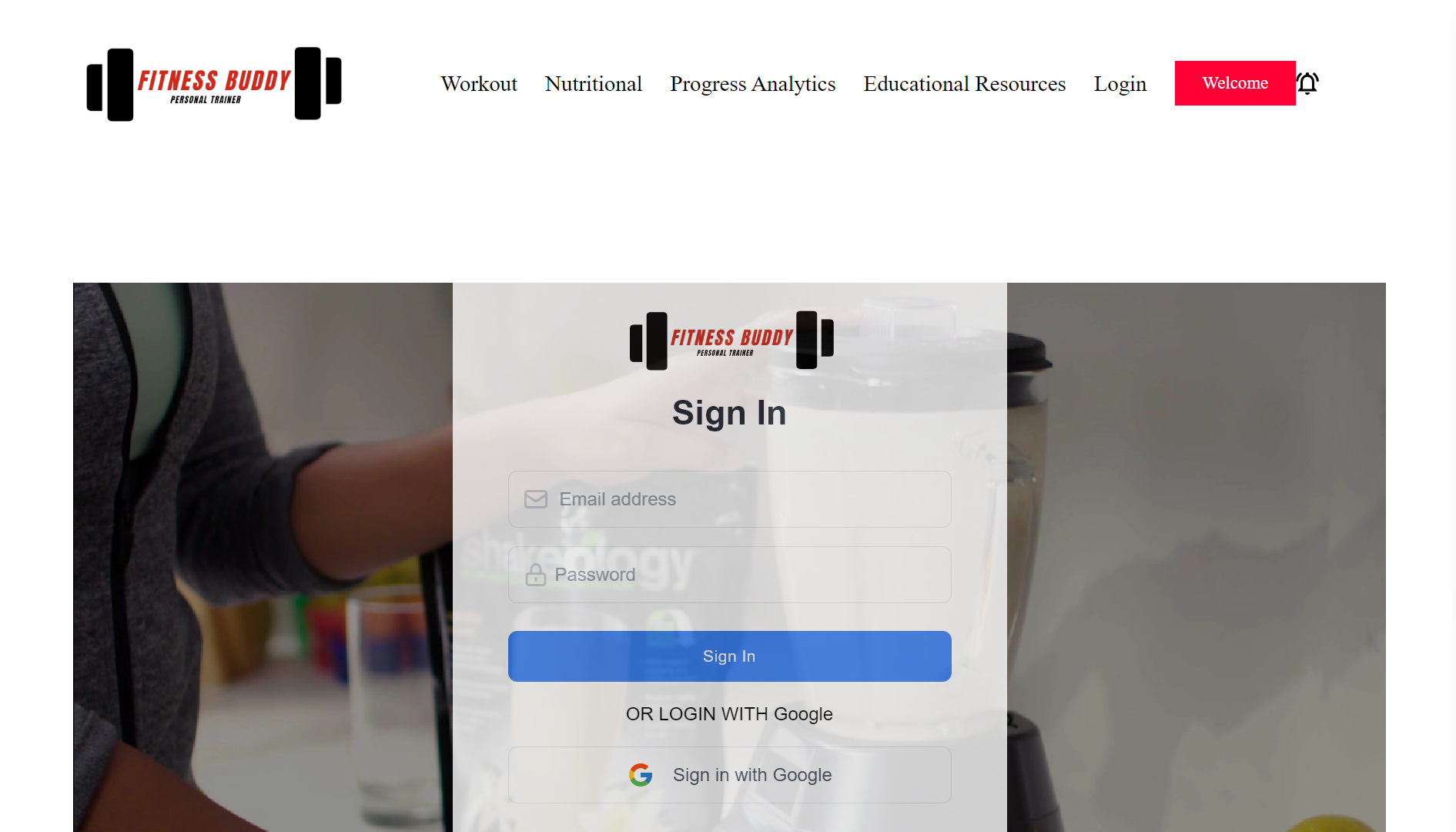 GitHub - bisht1418/Fitness-Buddy: Our mission is to put healthy principles into practice through ...