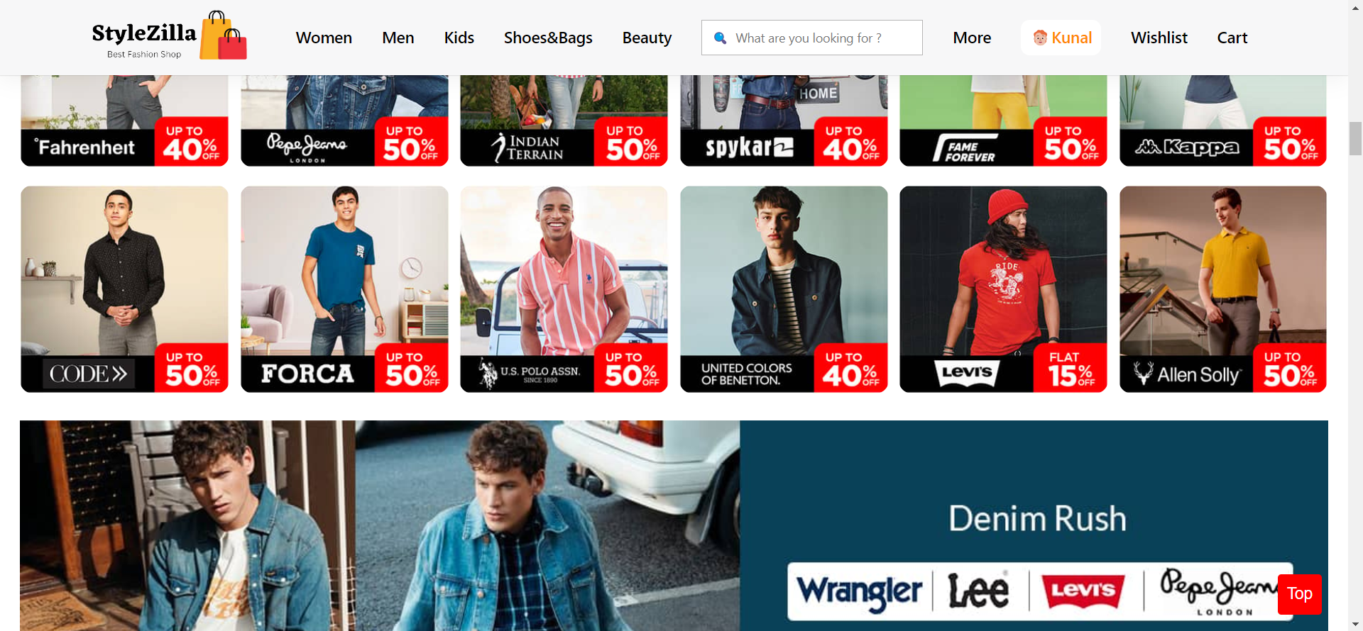 GitHub - SagarN21/LifeStyle_Stores_Clone: A clone of lifestyle stores ...