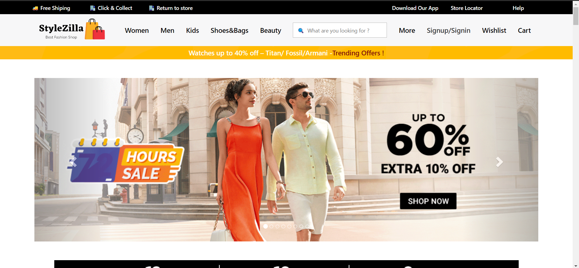 GitHub - SagarN21/LifeStyle_Stores_Clone: A clone of lifestyle stores ...