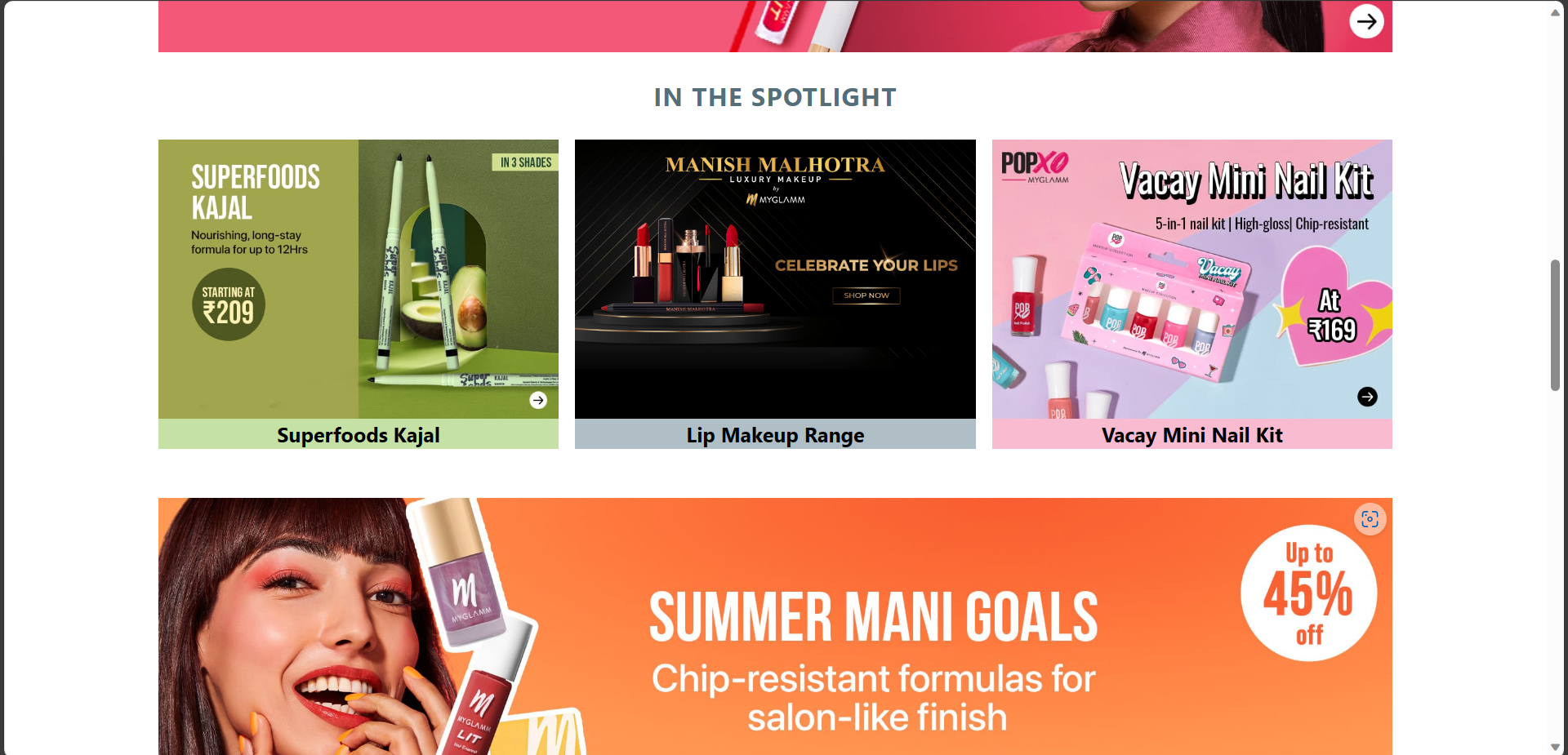 GitHub - AbhishekRaskar/MyGlamm.com_Clone: The Angels Paradise is an online Ecommerce Website ...