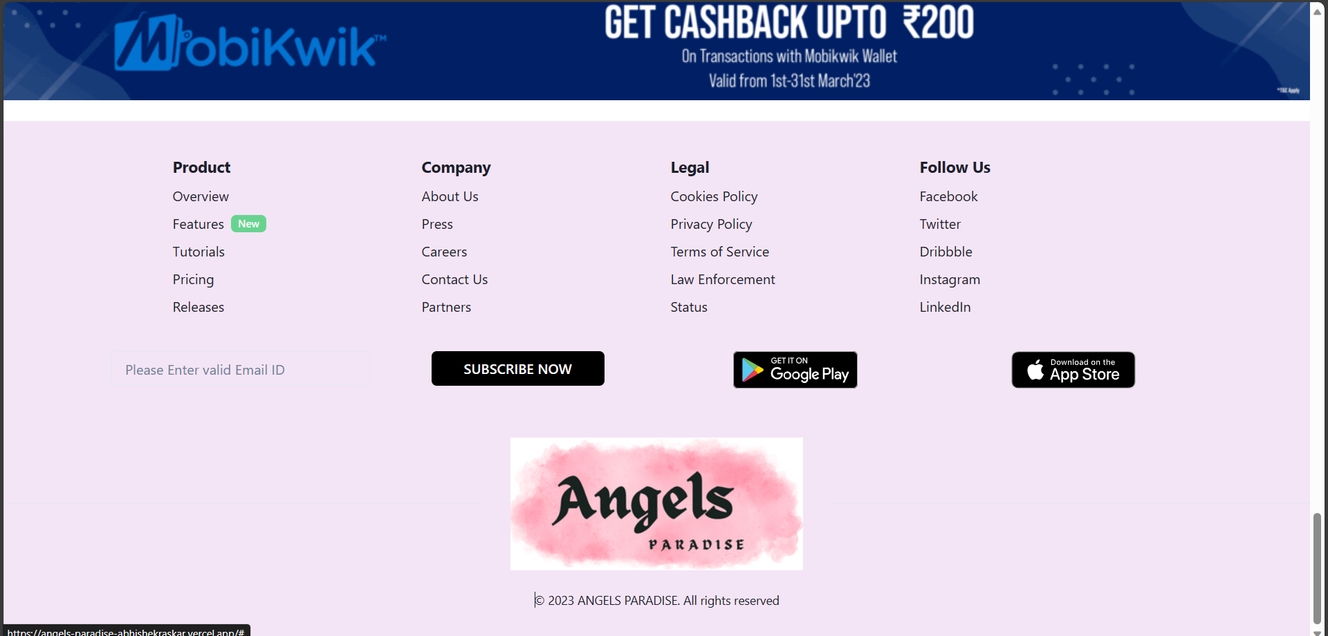 GitHub - AbhishekRaskar/MyGlamm.com_Clone: The Angels Paradise is an online Ecommerce Website ...