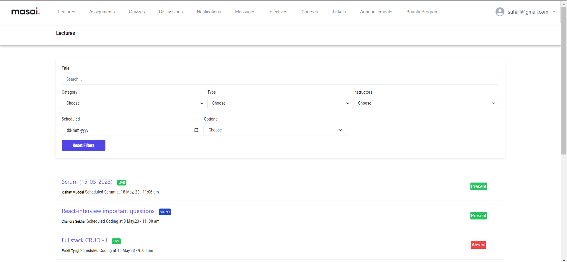 GitHub - suhail3535/loginmanagementsystem: Masai Login management system for students allows ...