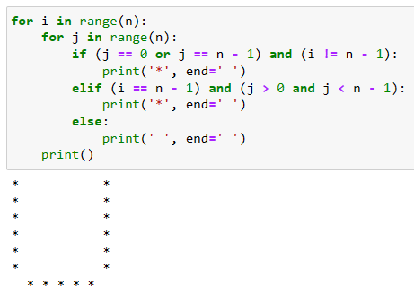 GitHub - yasmeenustad/Python_Star_Pattern_Printing: utilized Python code to generate various ...