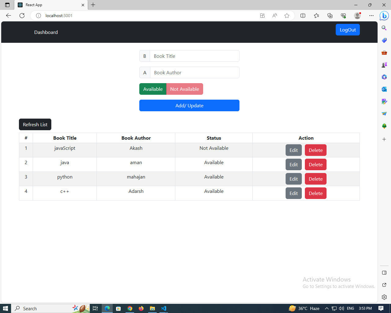 Github Soniadiwedifirebasecrud Our React Firebase Data Manager Is A User Friendly Tool That