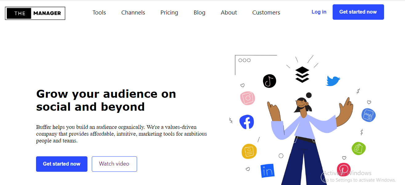 GitHub - DhaanuI/The-Manager: An individual clone project of Buffer.com, a frontend project ...