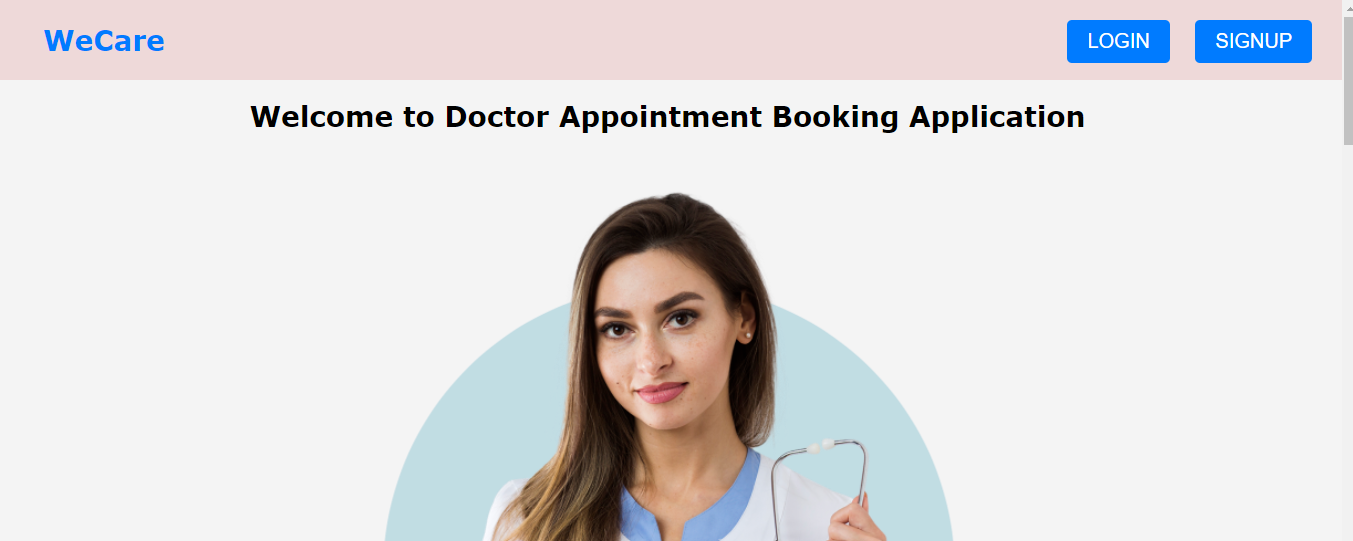 GitHub - DhaanuI/WeCare-Doctor_Appointment_Booking_Application: A Full Stack Web application of ...