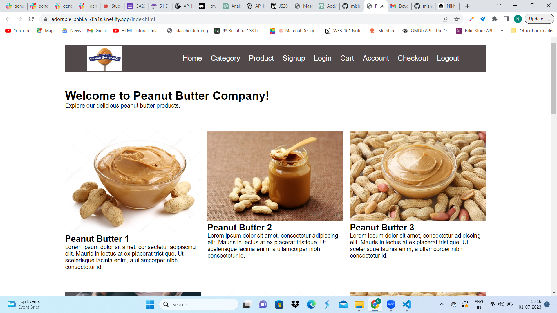 GitHub - mishranikhil15/PeanutButterWebsite: The Peanut Butter Website is a platform dedicated ...