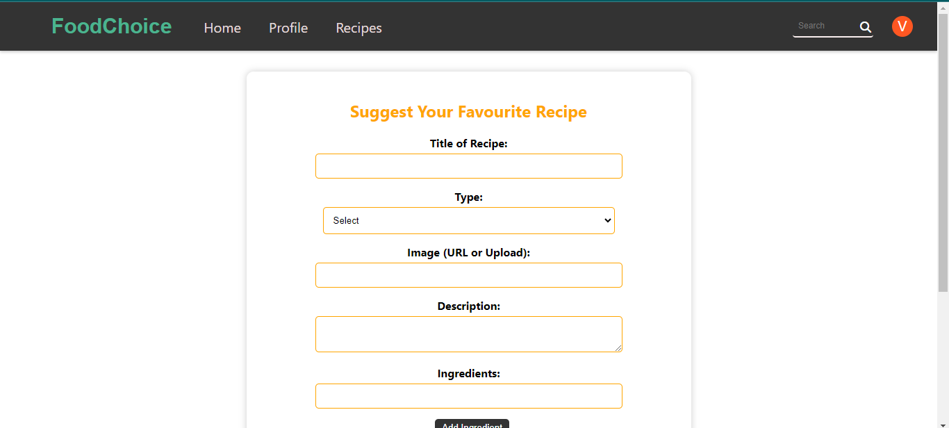 GitHub - mevicky9254/FoodChoice: FoodChoice is a revolutionary recipe recommendation platform ...