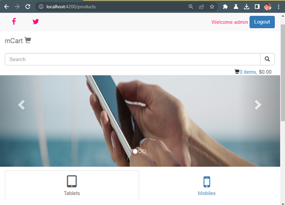 GitHub - SIVASHANMUGARAJA/Mcart-Application